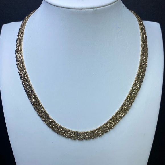 Jewelry | Vintage 14k Gs Nugget Necklace | Poshmark